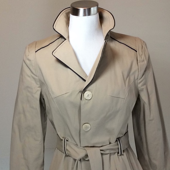 Cass | Jackets & Coats | Cass Corset Back Trench Coat | Poshmark